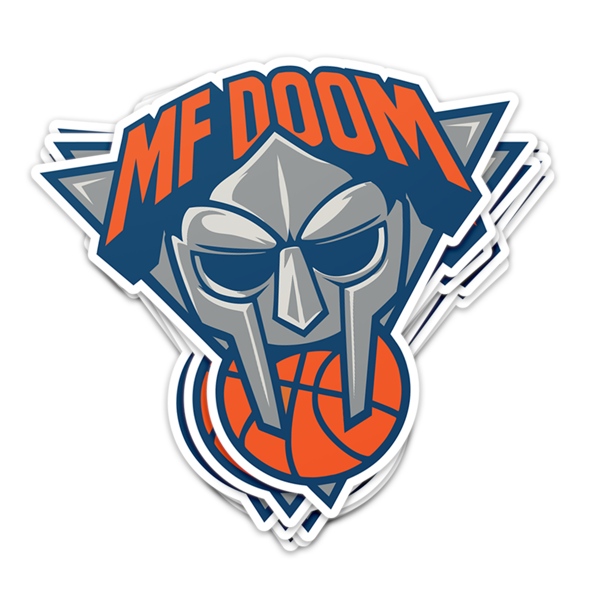 MF DOOM | NY Sticker – 3D Printing by Muckychris