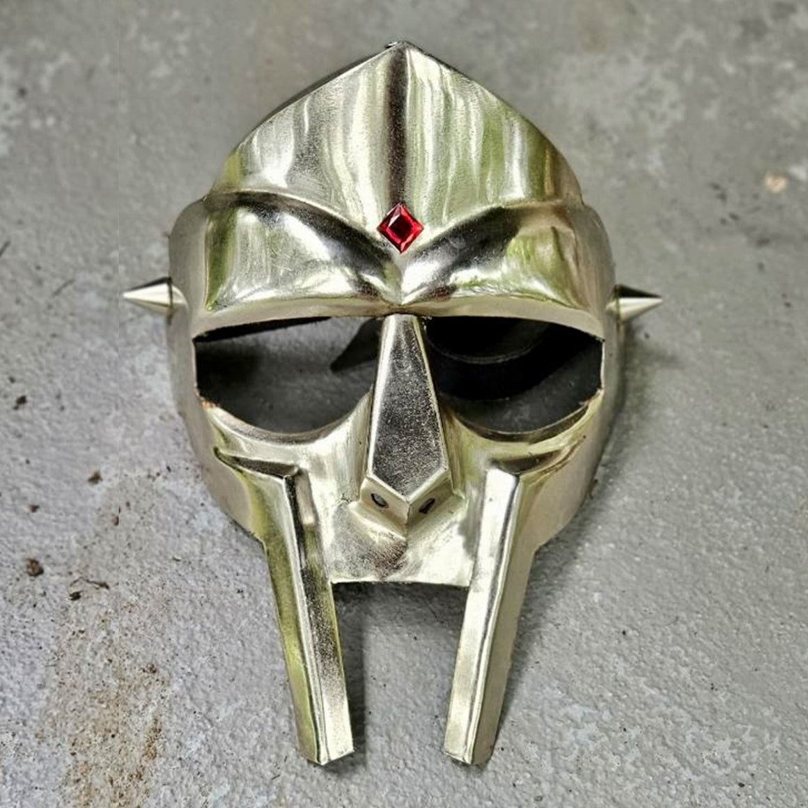 MF Doom Cosplay Mask - Steel & Leather – Muckychris