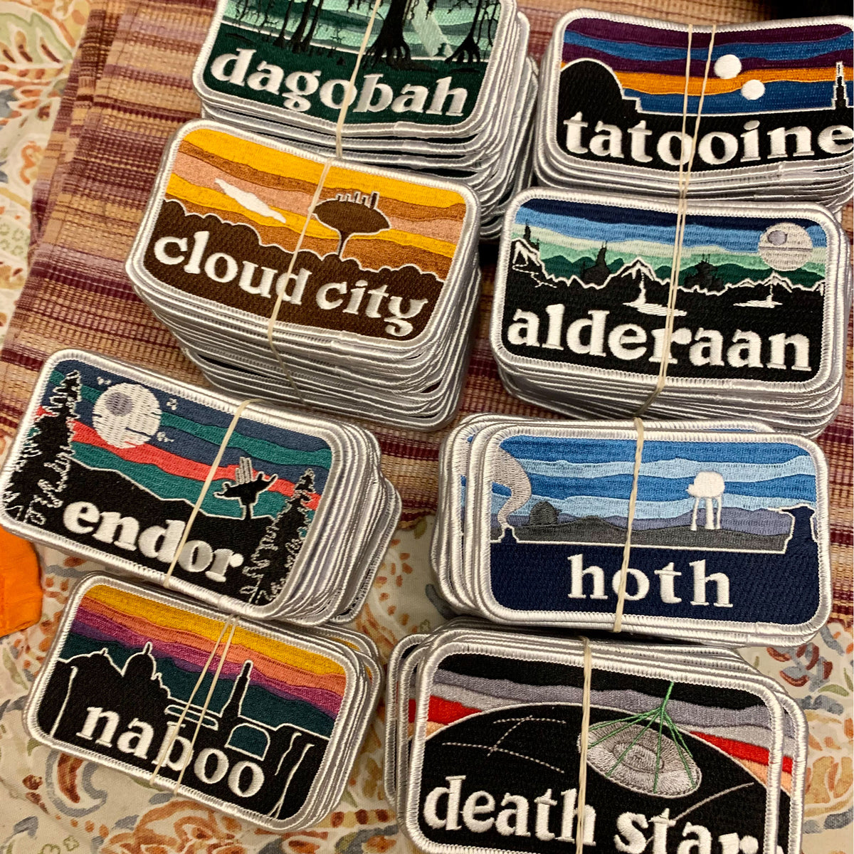 Star Wars Death Star | Embroidered Patch – 3D Printing by Muckychris