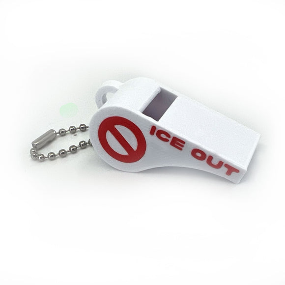 ICE OUT Awareness Whistle — Stay Alert. Stay Together. – Muckychris