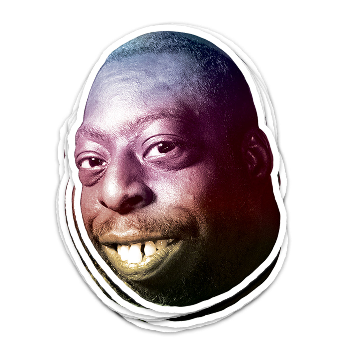 Beet Face | Die Cut Custom Sticker – 3D Printing by Muckychris