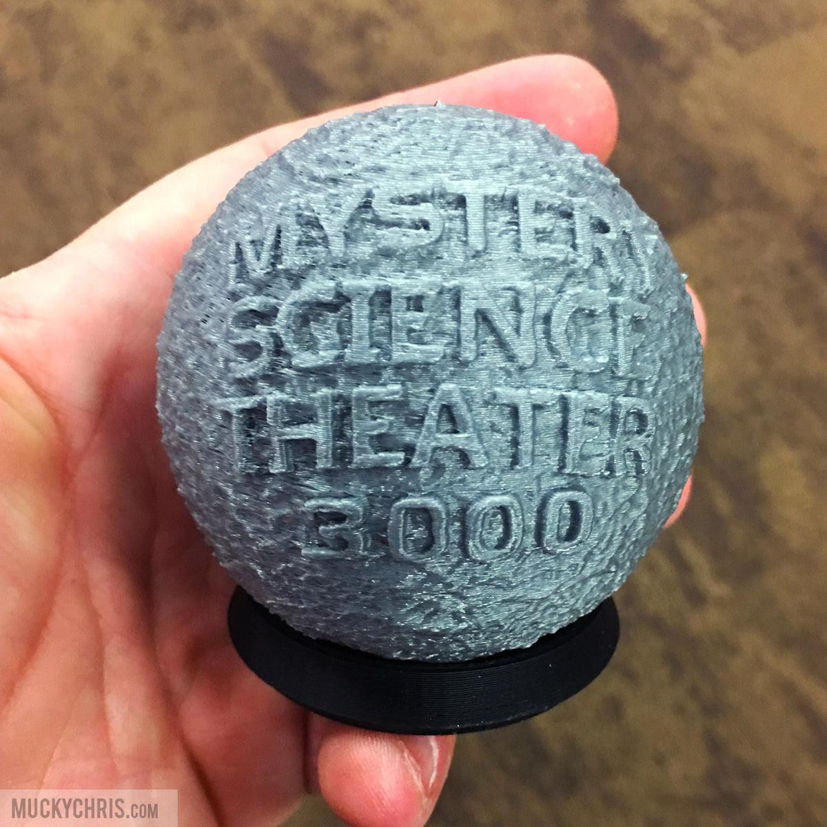 MST3K Moon | Mystery Science Theater Moon – 3D Printing by Muckychris
