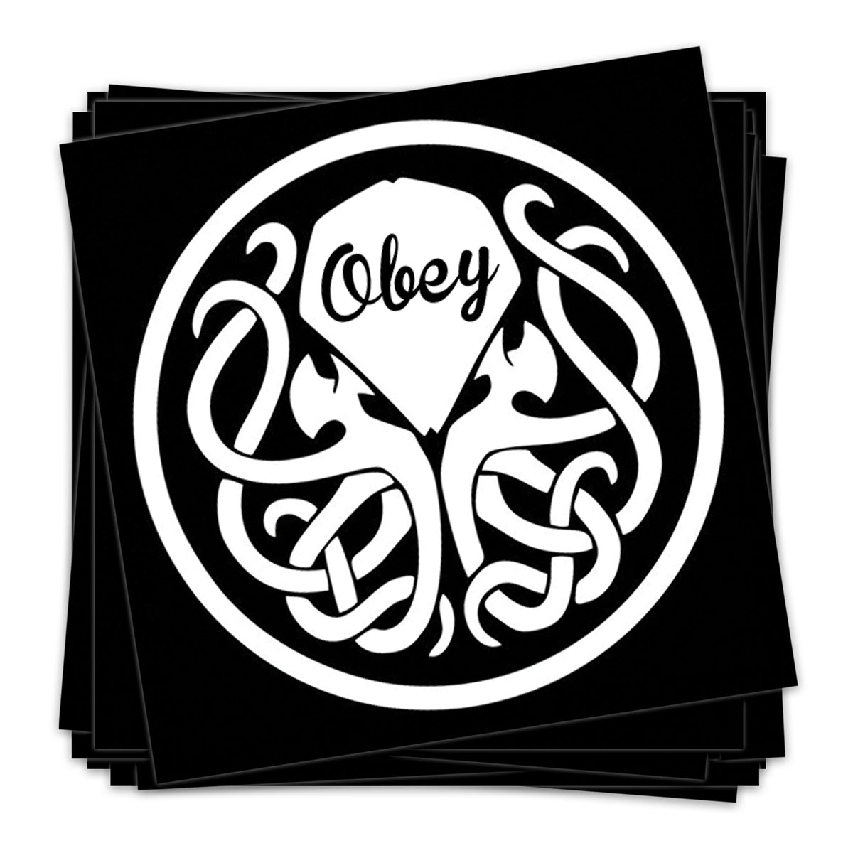 Cthulhu | OBEY | Sticker – 3D Printing by Muckychris