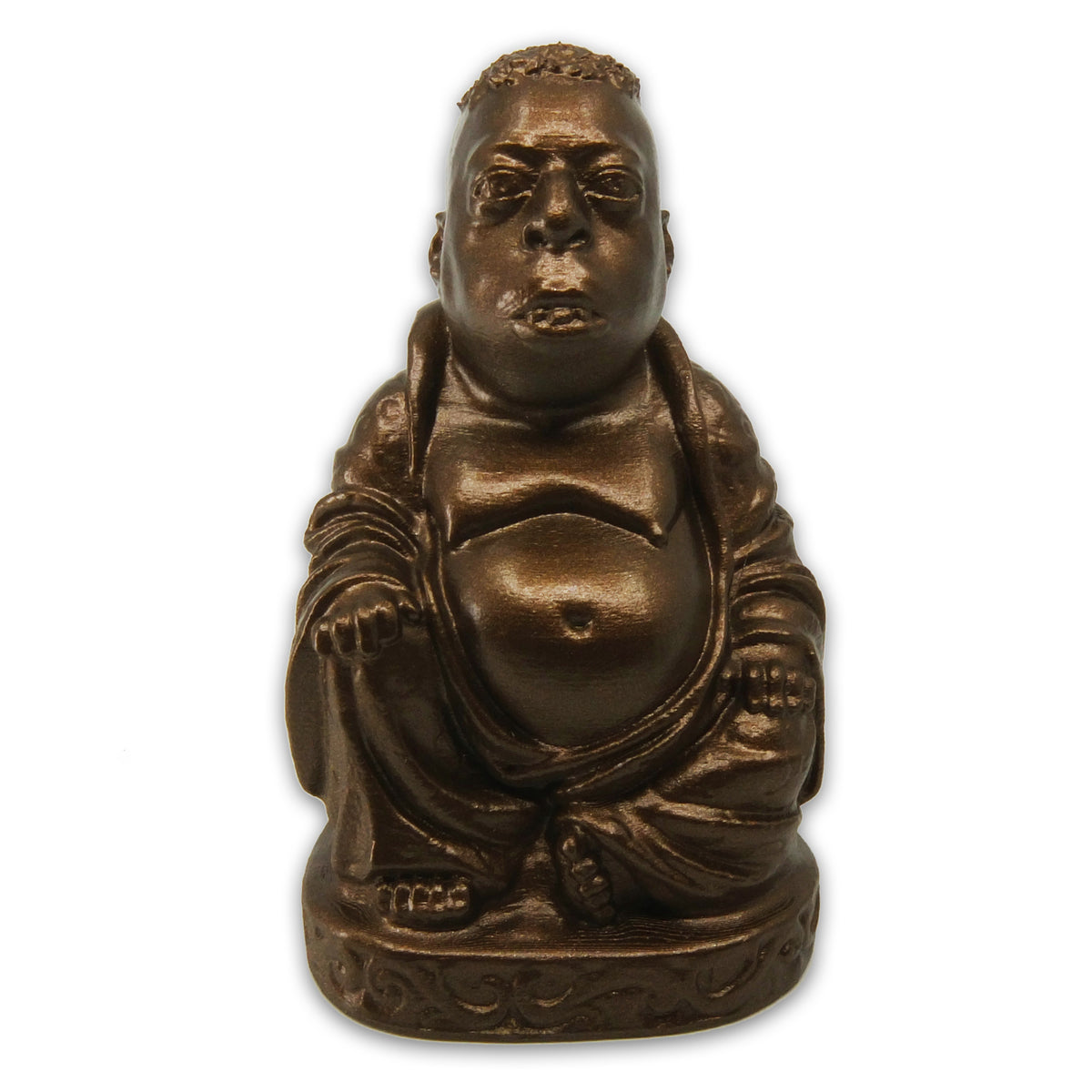 Beet Buddha | Metallic Rust – 3D Printing by Muckychris